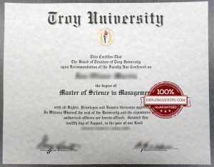 The Process of Buying a Fake Diploma from Troy University Online