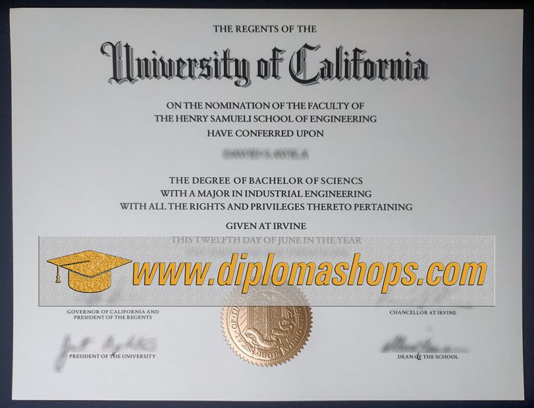 Copy a Fake The University of California Berkeley Diploma