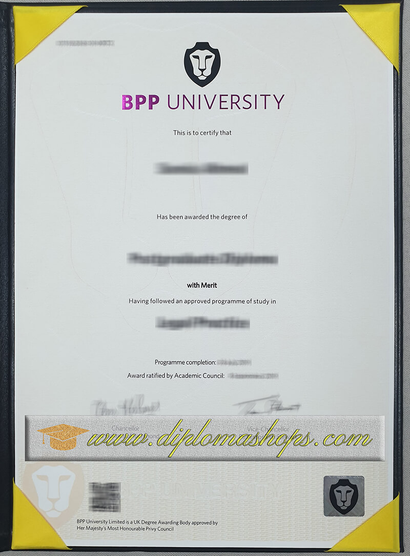 Introducing Fake BPP University Degree Introducing Fake BPP University Degree