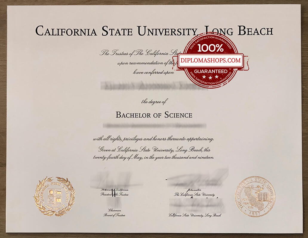 Buy Fake Diploma from California State University Long Beach