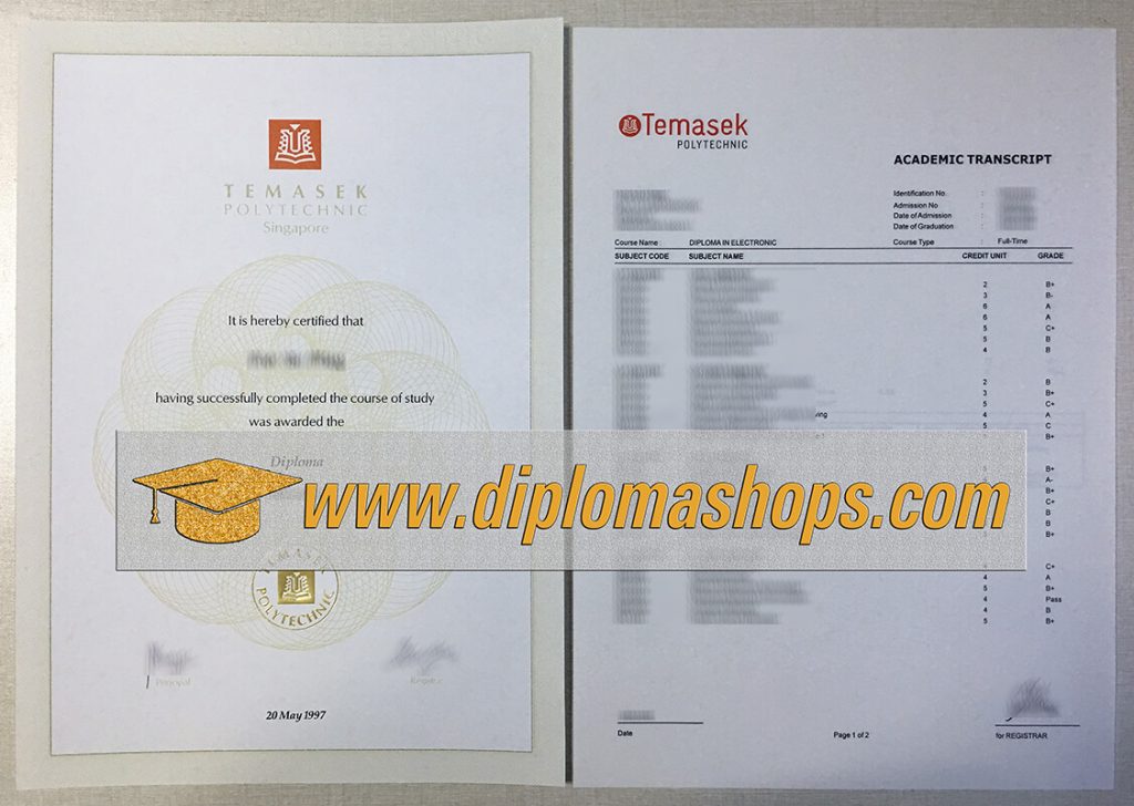 Verify Singapore Temasek Polytechnic Fake Diploma