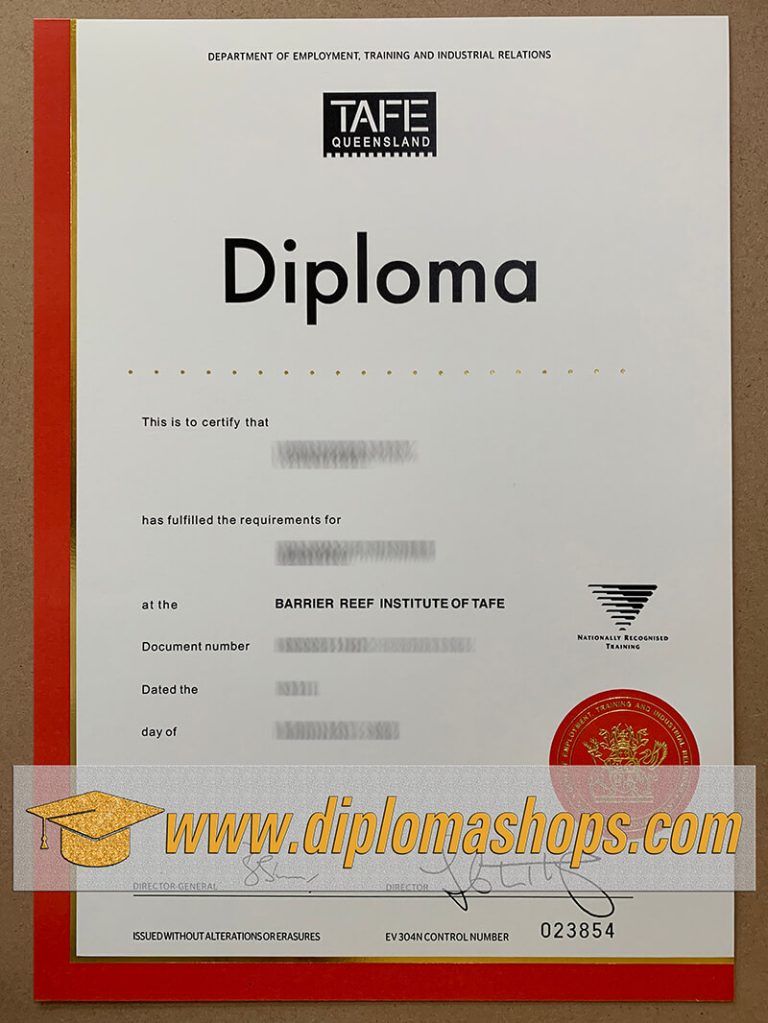 The Best Way to Get a Fake TAFE Queensland Diploma