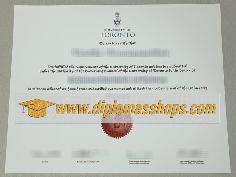 3 Steps to Buying Fake University of Toronto Diploma